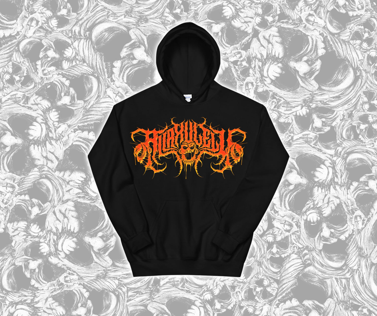 A.X.E. "Gods of Evil Rise" Logo Hoodie – MNE Store