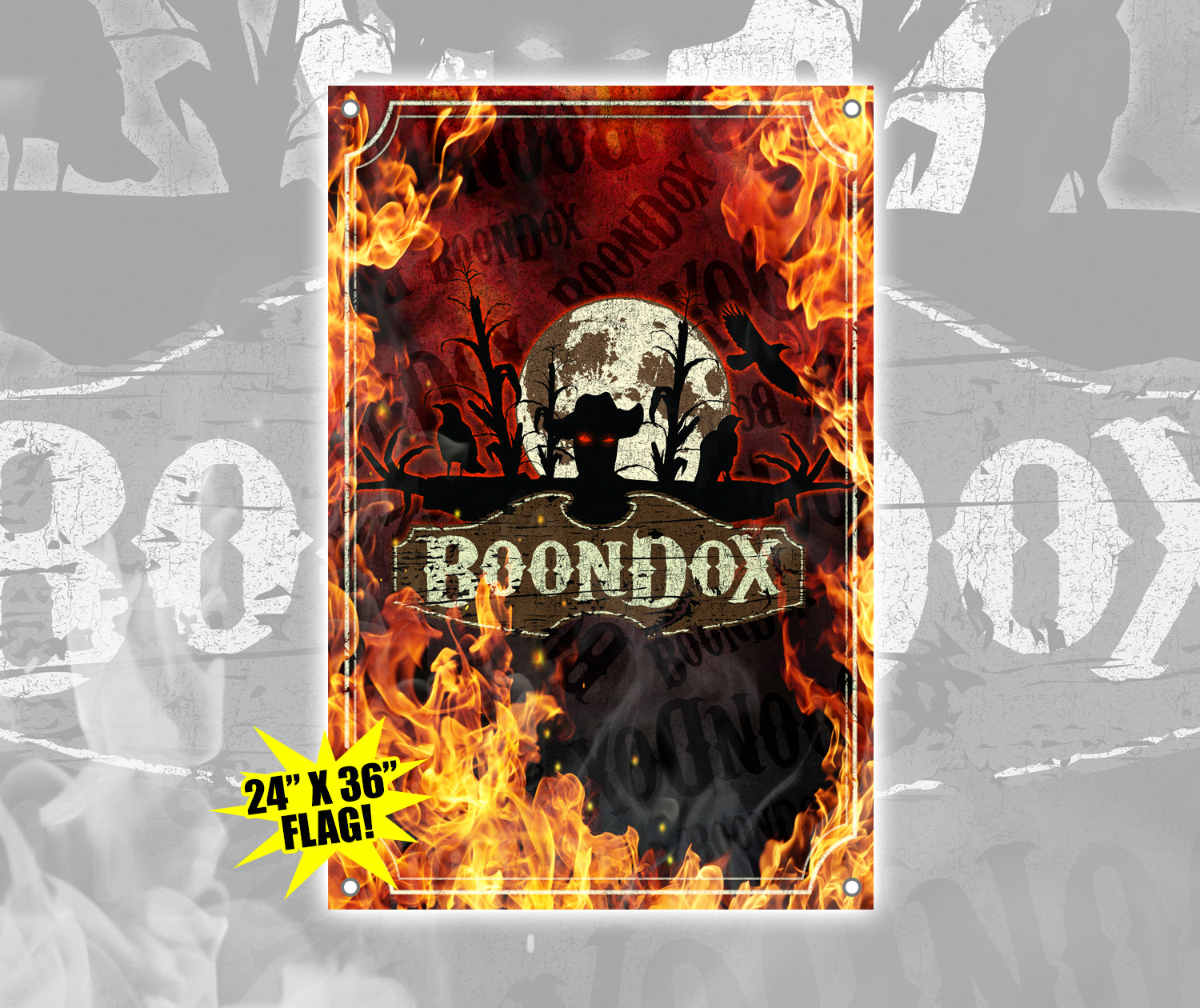 Boondox Fiery Harvest 24x36" Flag – MNE Store