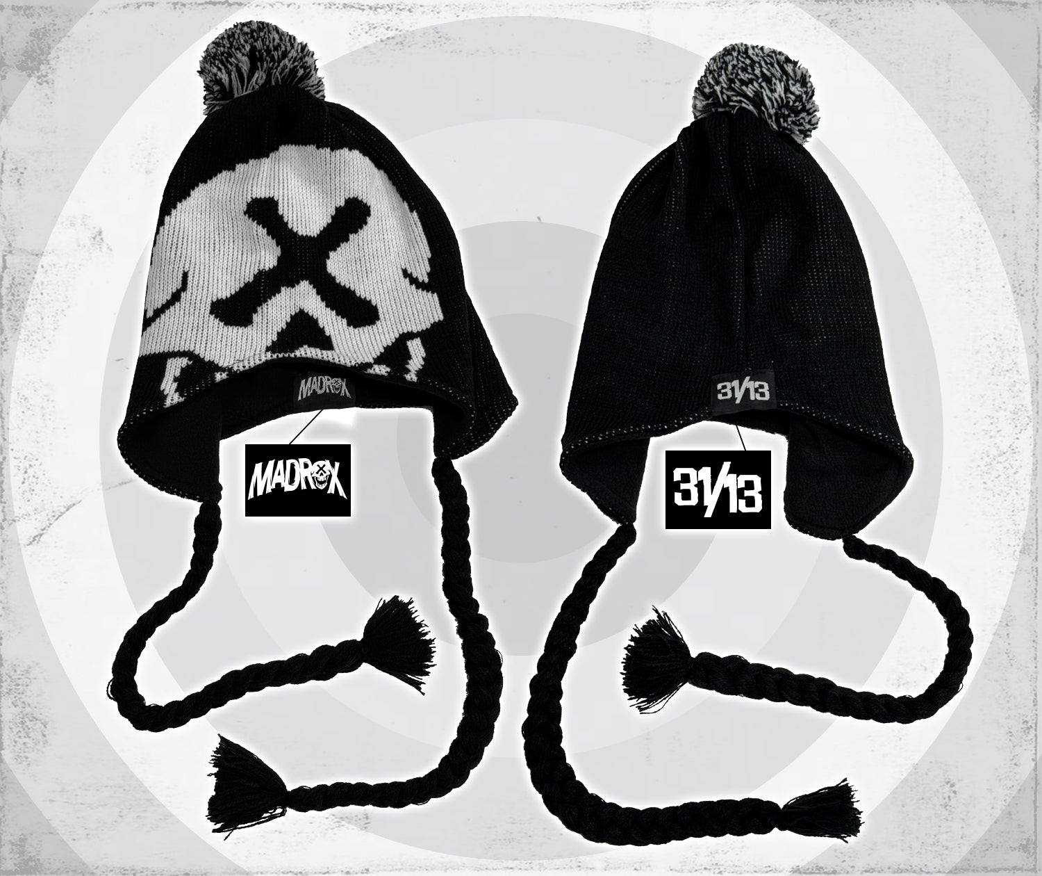 Madrox Great Skull Peruvian Style Knit Hat – MNE Store