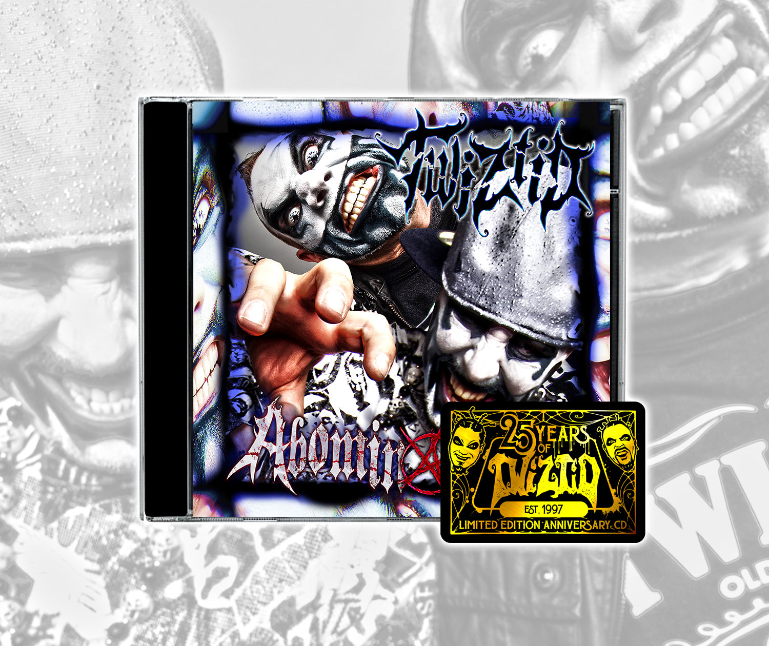 Twiztid "Abominationz" 25 Years of Twiztid Edition CD – MNE Store