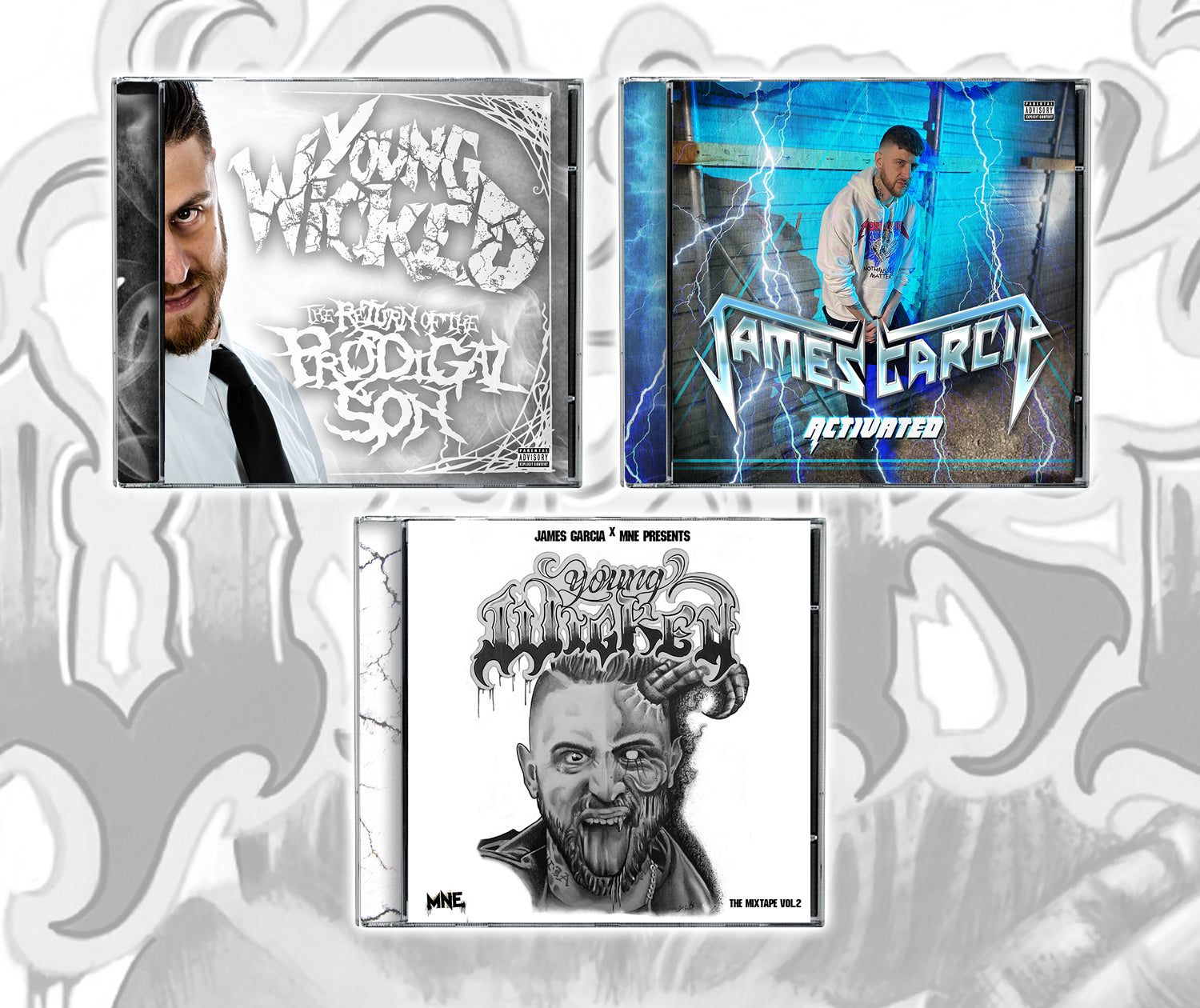 James Garcia 3 CD Discography Bundle – MNE Store
