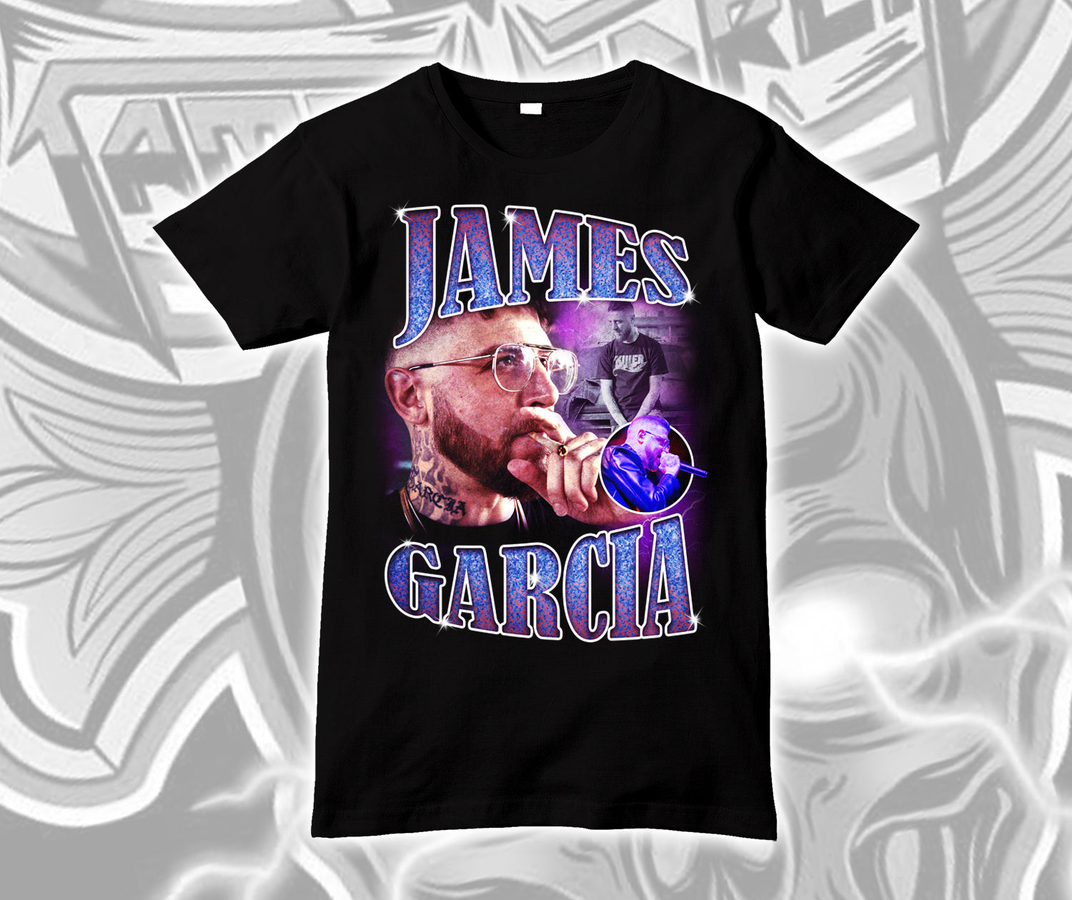 James Garcia Throwback 90s Tee – MNE Store